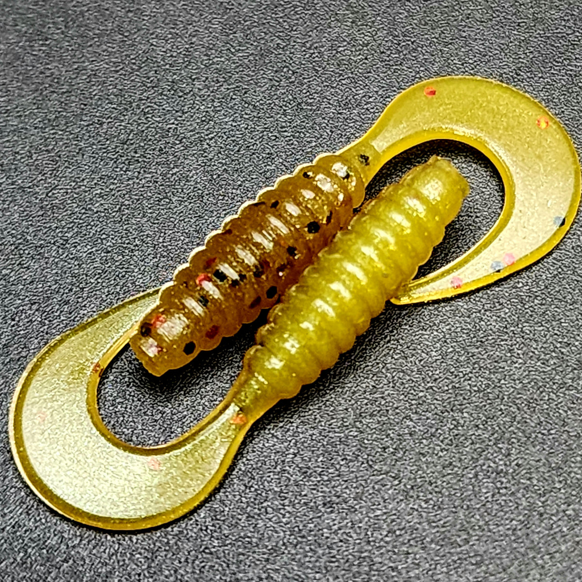 1" Micro Curl Tail Grub "The Tennessee Twister" – Creek Life Lure Co.