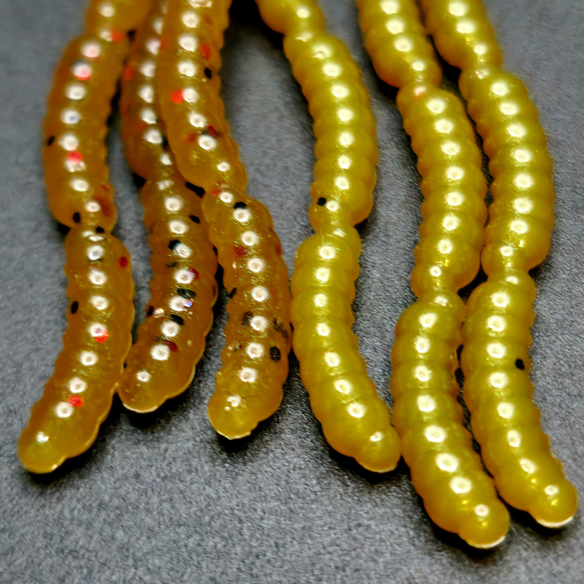 0.5" Inch Micro Maggot Fly Larvae "The Apple Maggot" – Creek Life Lure Co.