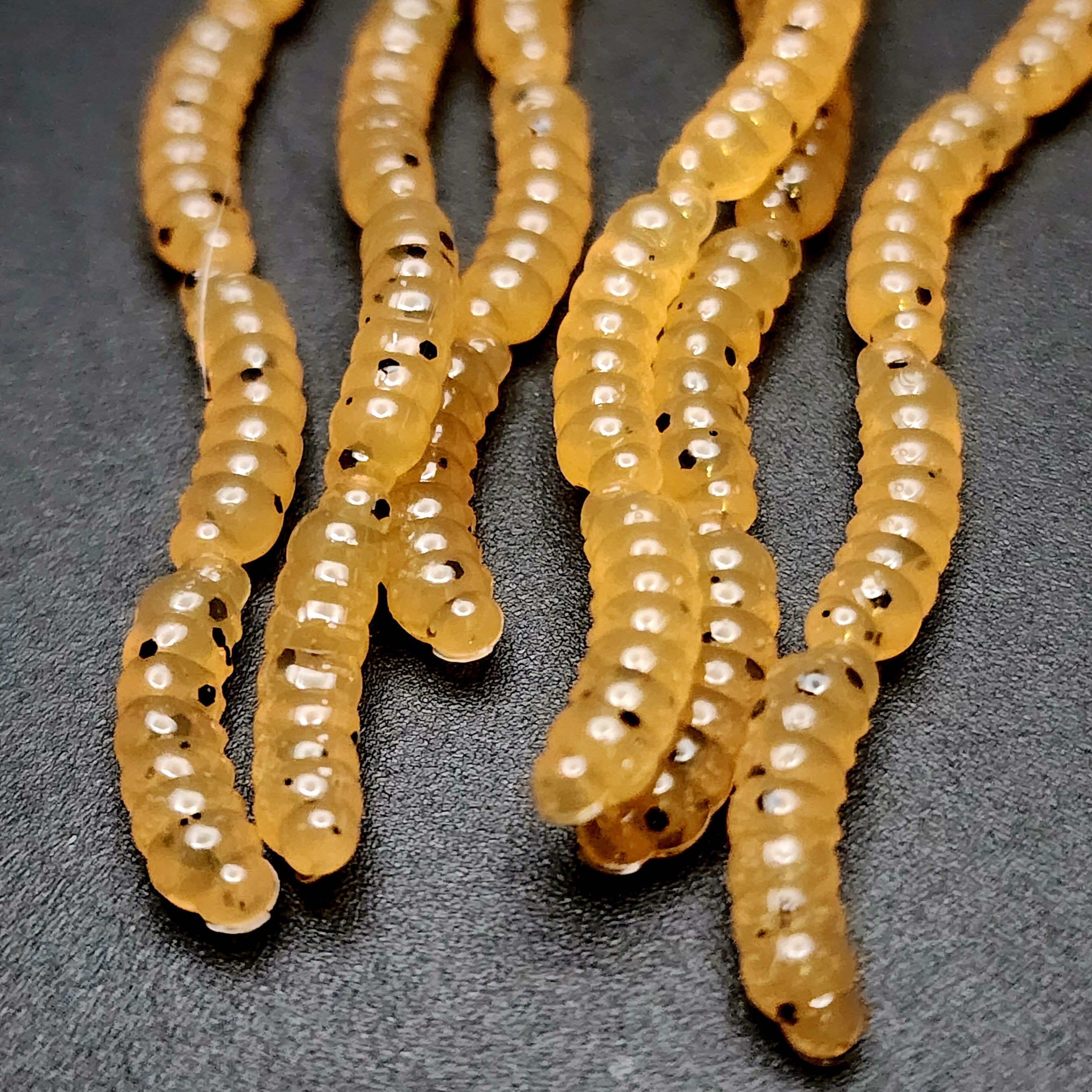 0.5" Inch Maggot Larvae "The Apple Maggot" – Creek Life Lure Co.