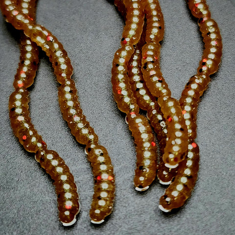 0.5" Inch Micro Maggot Fly Larvae "The Apple Maggot" – Creek Life Lure Co.