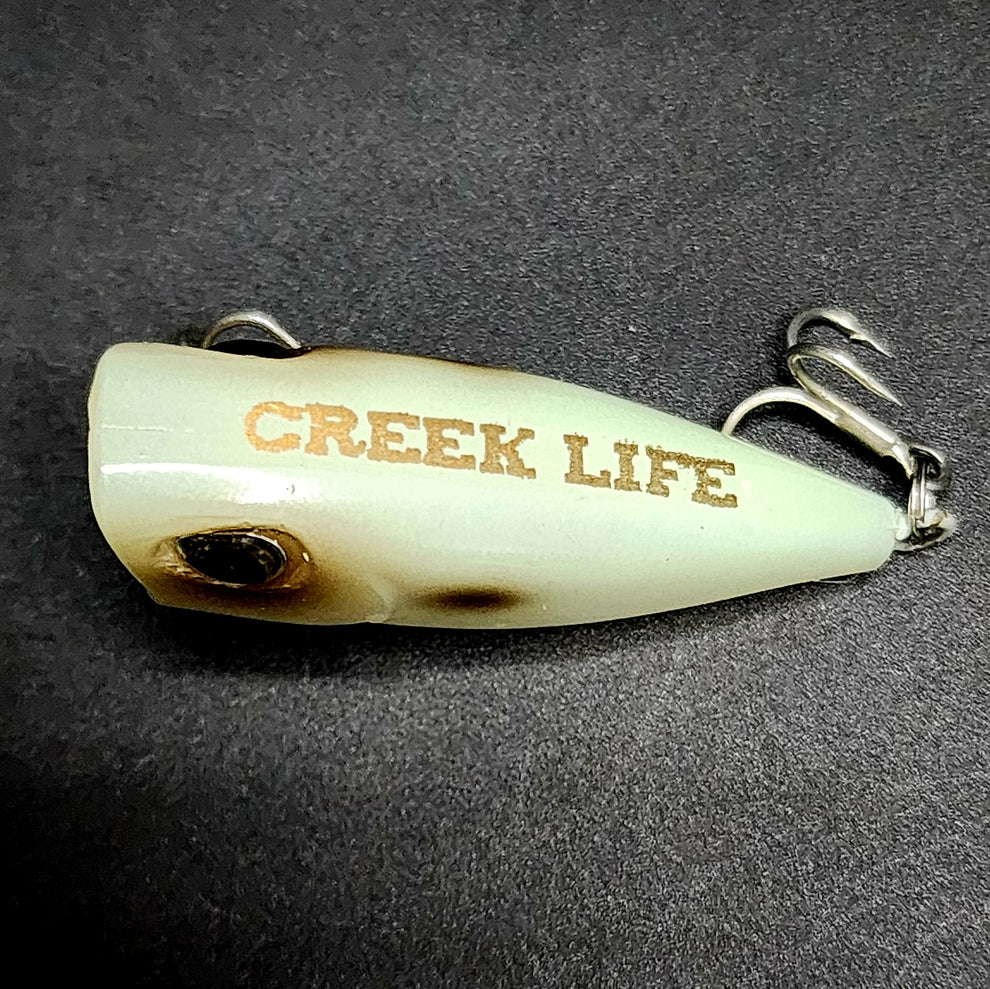 1.5" Popper "The Puddle Popper" – Creek Life Lure Co.