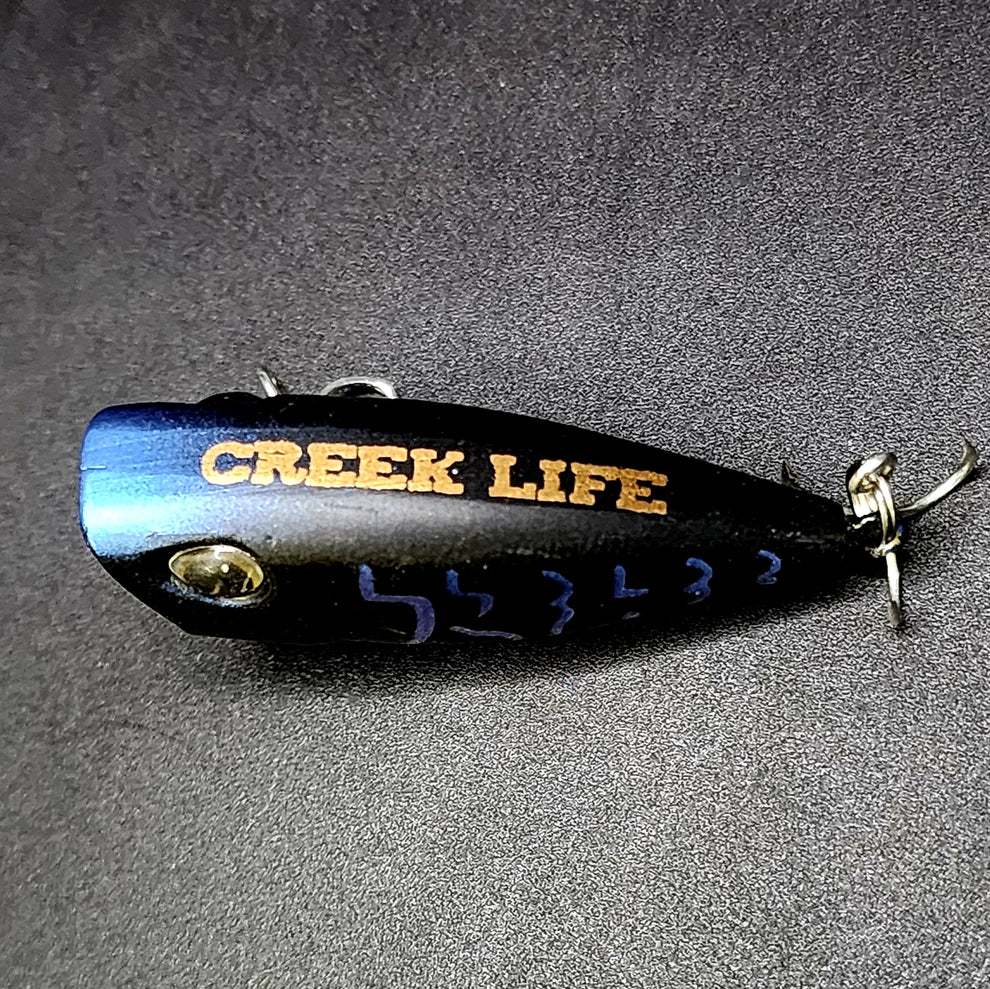 1.5" Popper "The Puddle Popper" – Creek Life Lure Co.