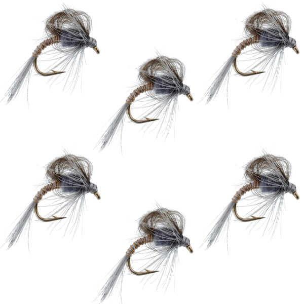CDC Loop Wing Adams Emerger Fly 6 Flies - Hook Size 18 – Creek Life ...