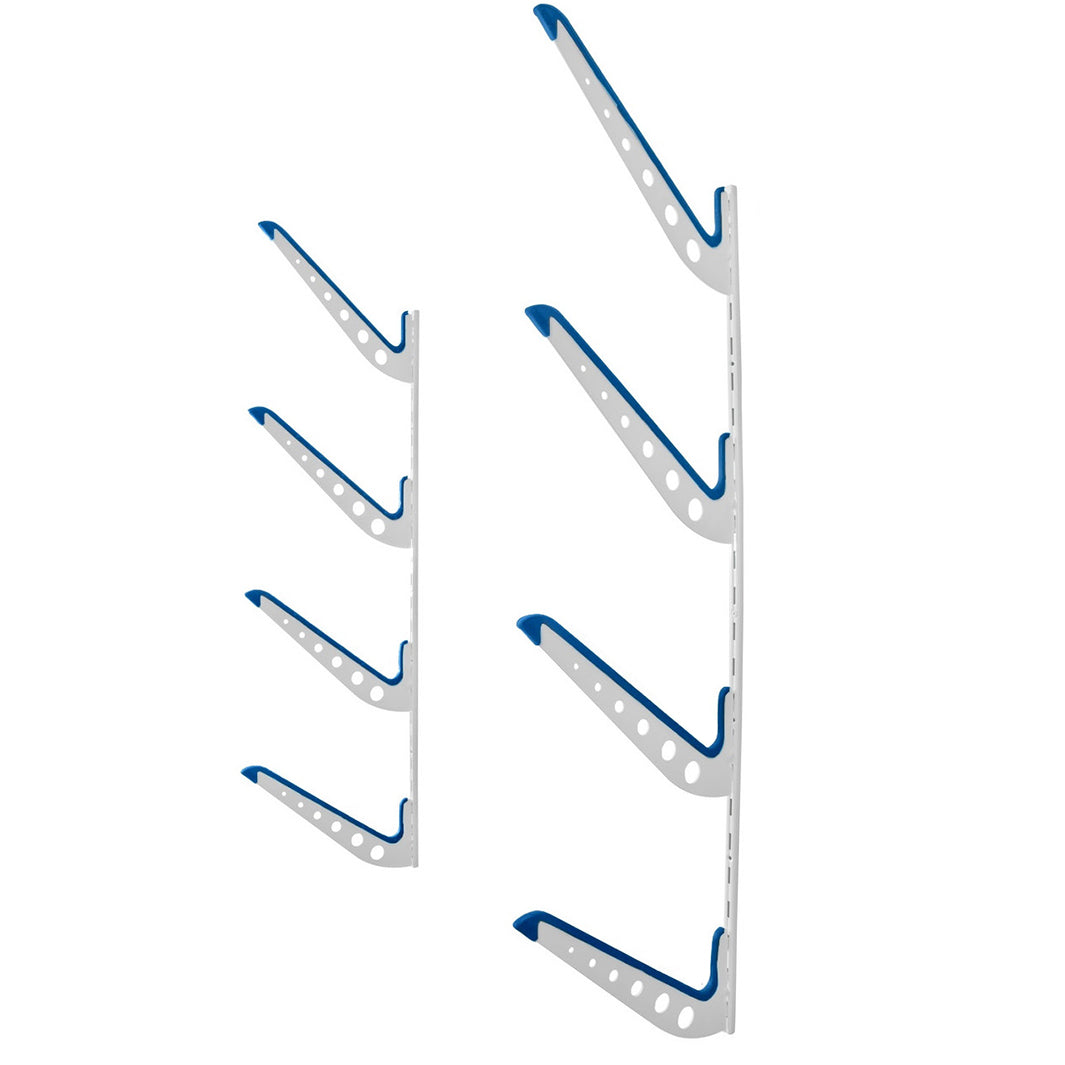 XSR Adjustable Wall Rack | Multi-Use | 4 Levels | White – Creek Life ...
