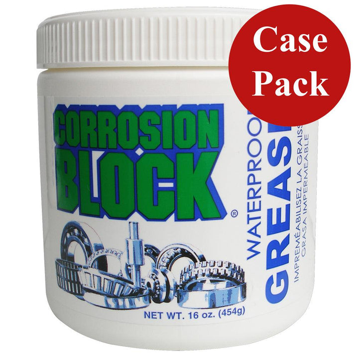 Corrosion Block High Performance Waterproof Grease - 16oz Tub - Non-Ha ...